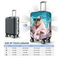 Island Vacation Guinea Pig Luggage Cover for Travel Business Trip ...