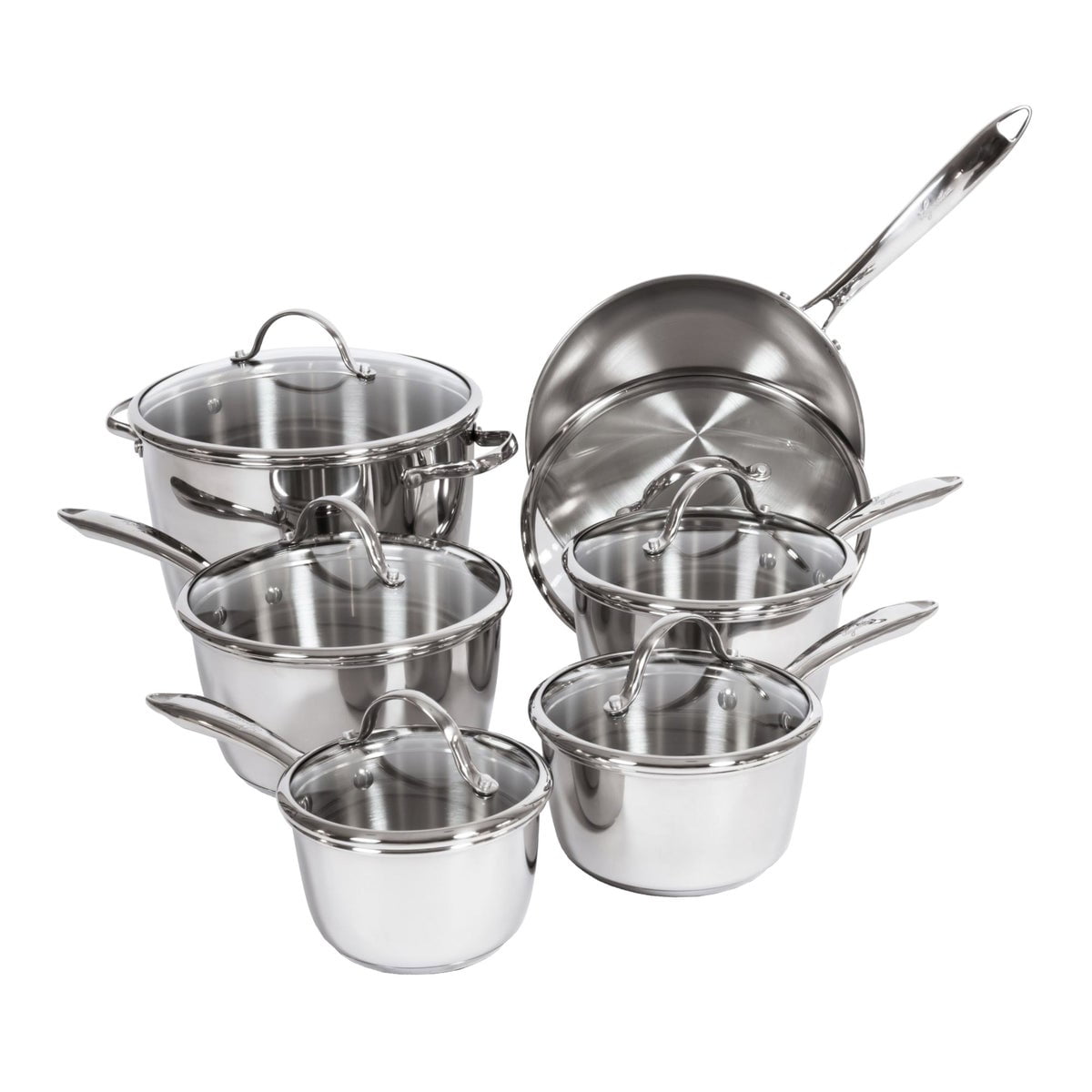 Click here for Lagostina Stainless Steel Cookware Set  12-Pieces prices