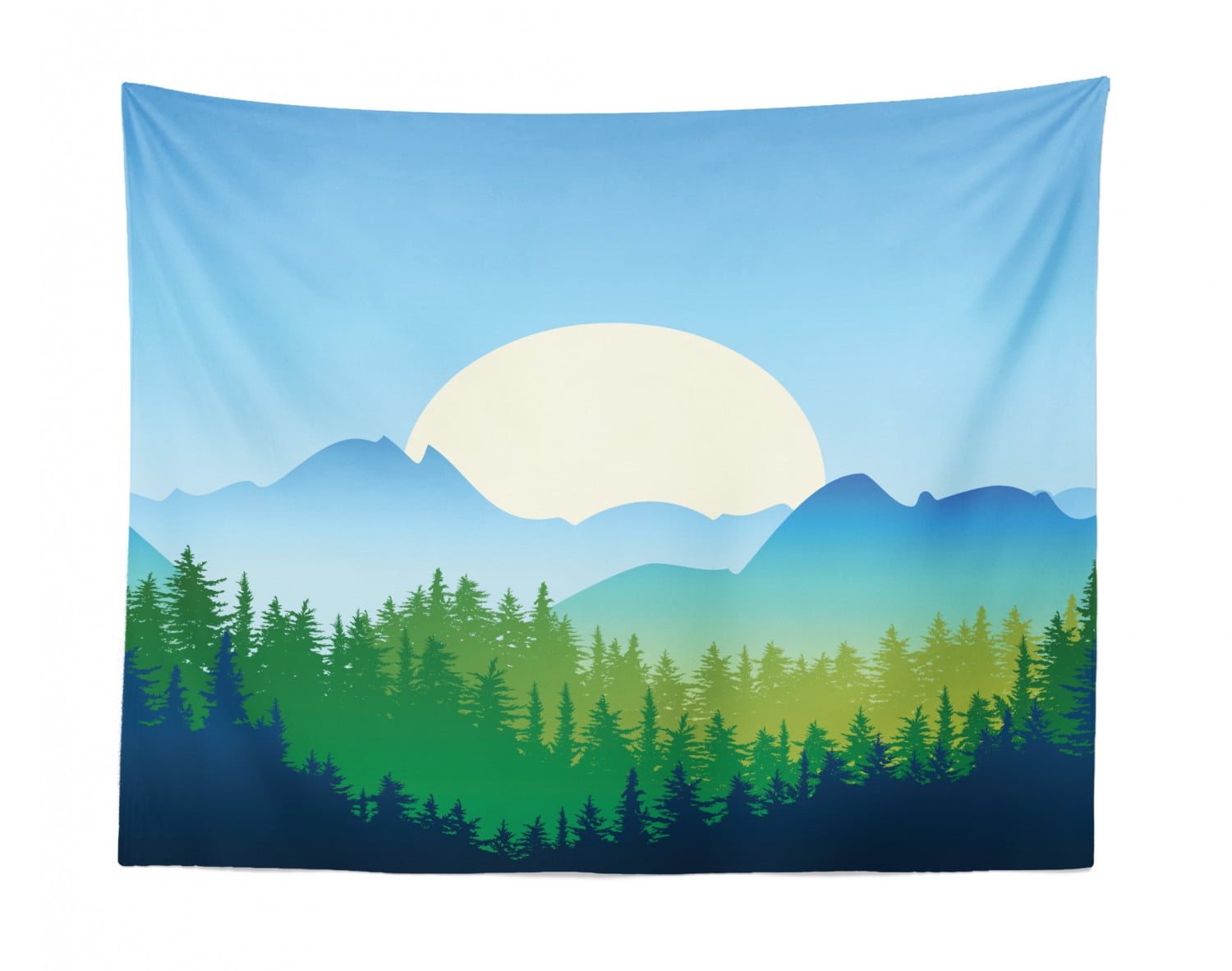 Evergreen Tapestry, Wilderness of a National Park Ecosystem Healthy ...