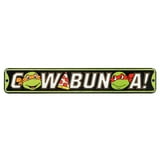 Cowabunga Embossed Metal Street Sign - Walmart.com