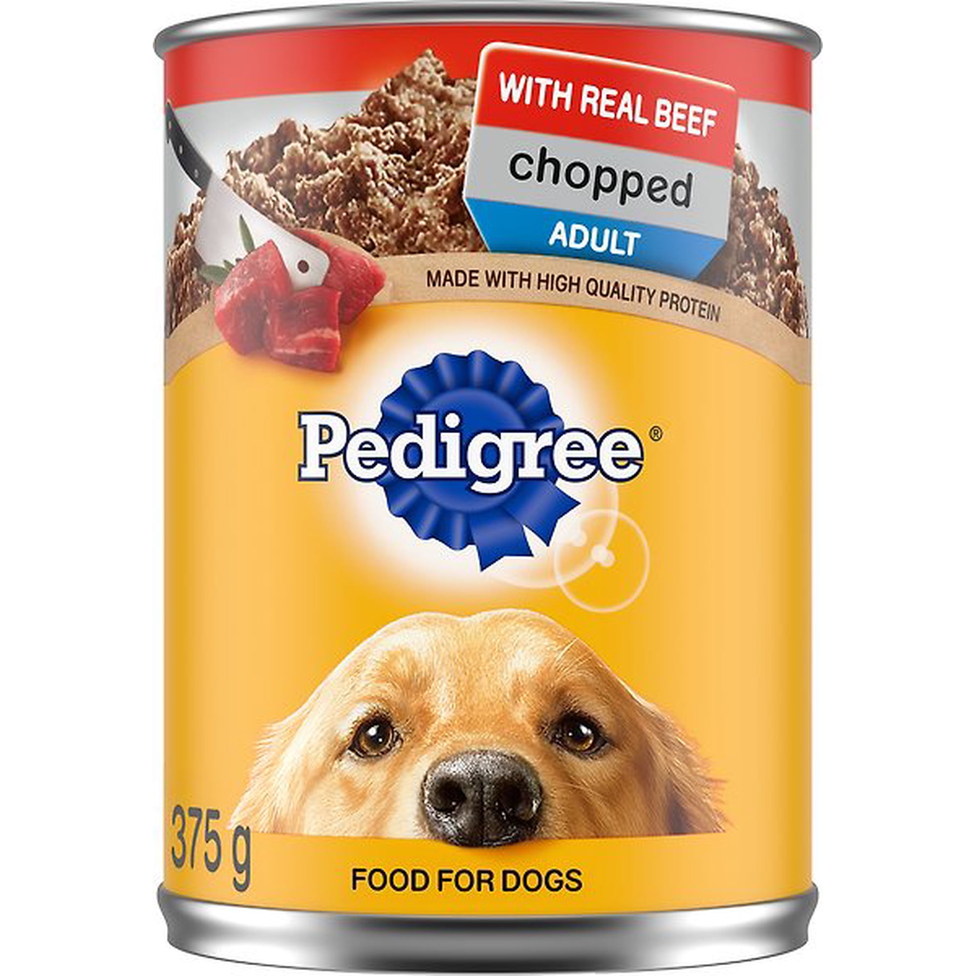 Click here for Pedigree Chopped Beef Adult Wet Dog Food  375-G Ca... prices
