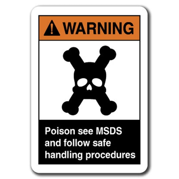 Vinyl Stickers - Hard Hats Required Use Proper PPE Sign U3 - Safety and ...