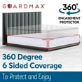 Guardmax Waterproof Box Spring Encasement, Twin Size, Zippered Cover ...