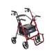 Drive Medical Duet Dual Function Transport Wheelchair Walker Rollator ...