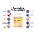 Probiotic 30 Billion Good Bacteria (8 Lactobacillus Strains and 2 ...