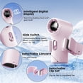 Mini Portable Clip Fan,100 Speeds 18000 RPM High Velocity Personal Fans ...