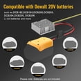 Kzrecct 2 PACK 20V to 12V Step Down Converter for DeWalt 20V Power ...