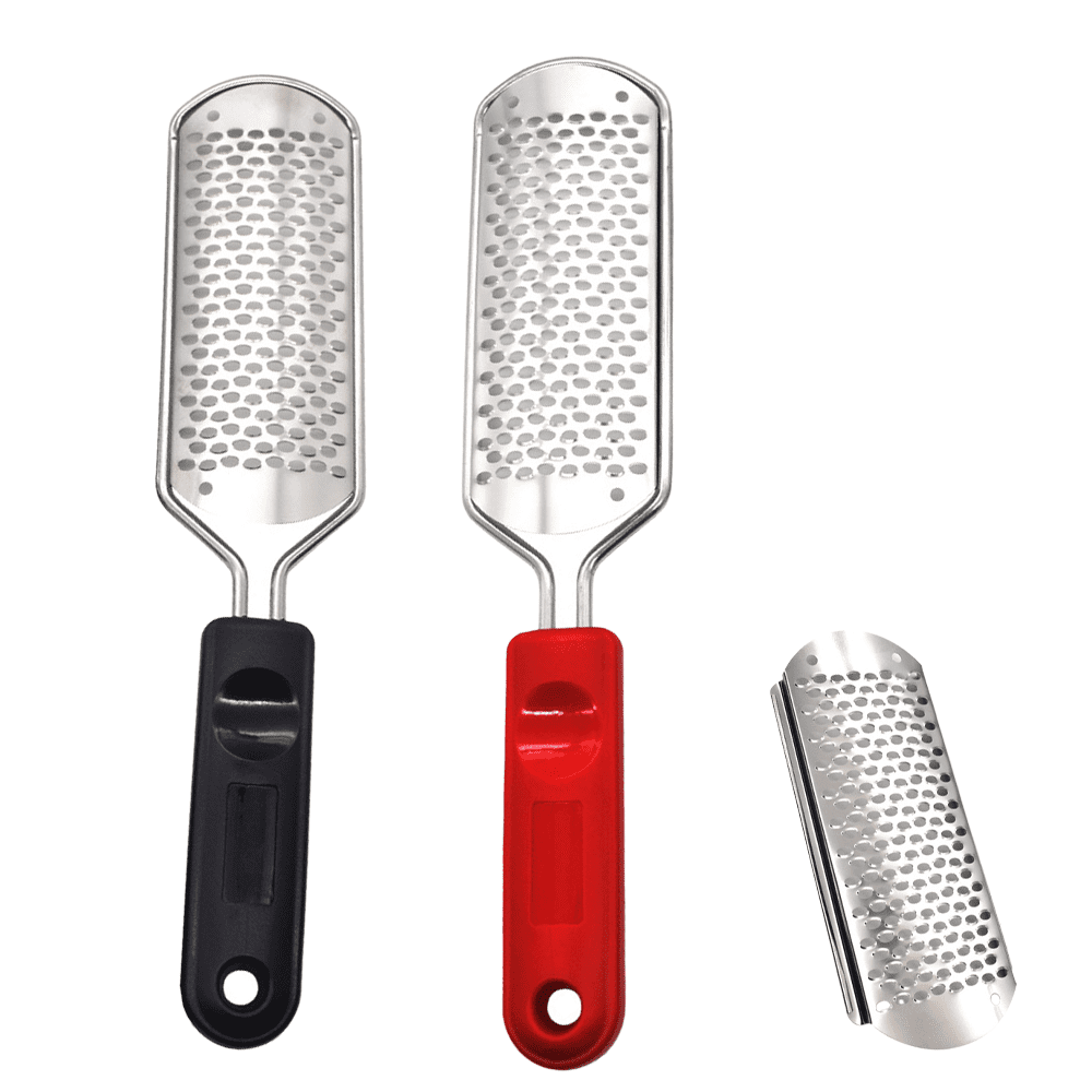 2 Metal Foot Rasps (Foot File) + FREE 1 Replacement Blade - Walmart.com