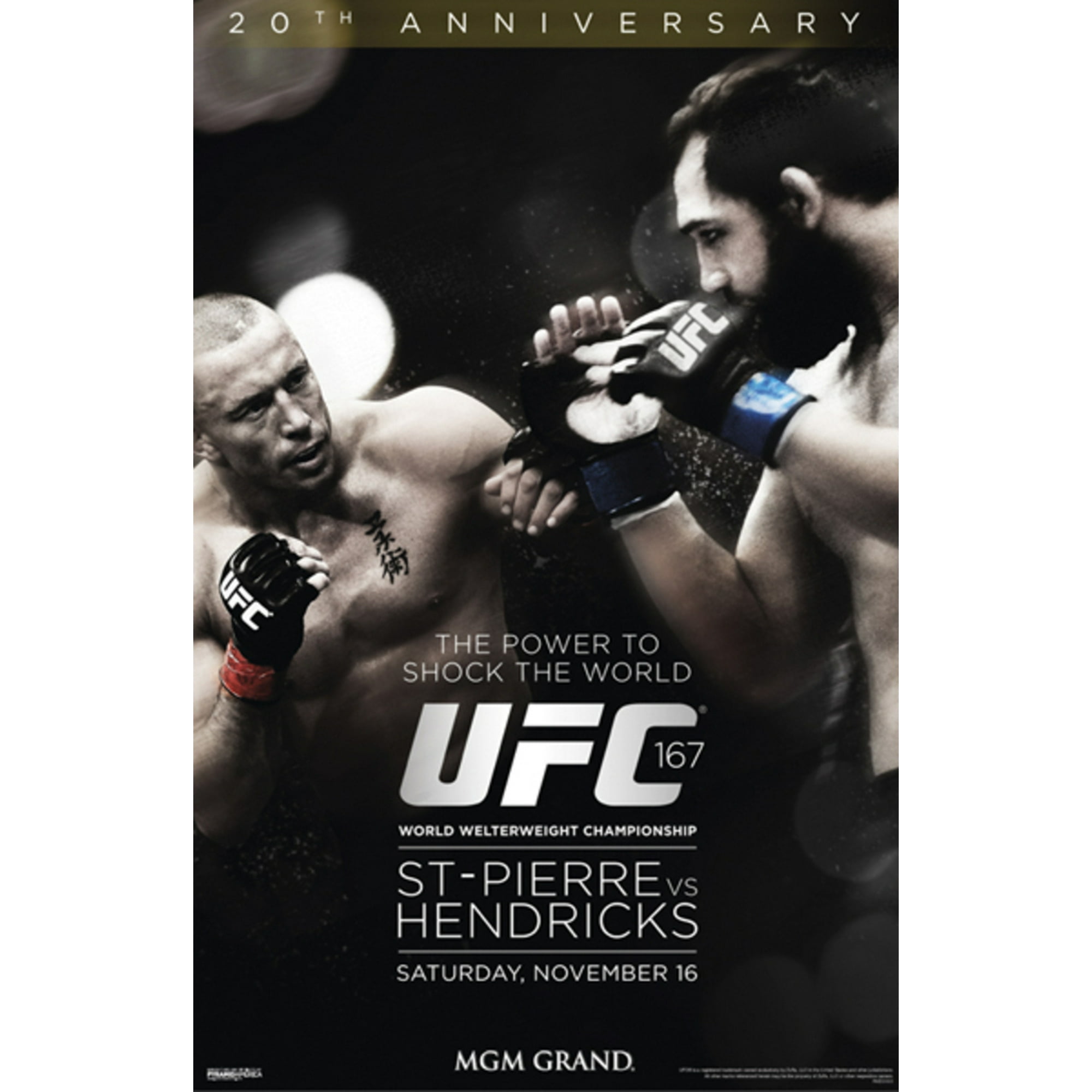 Ufc 167 Poster