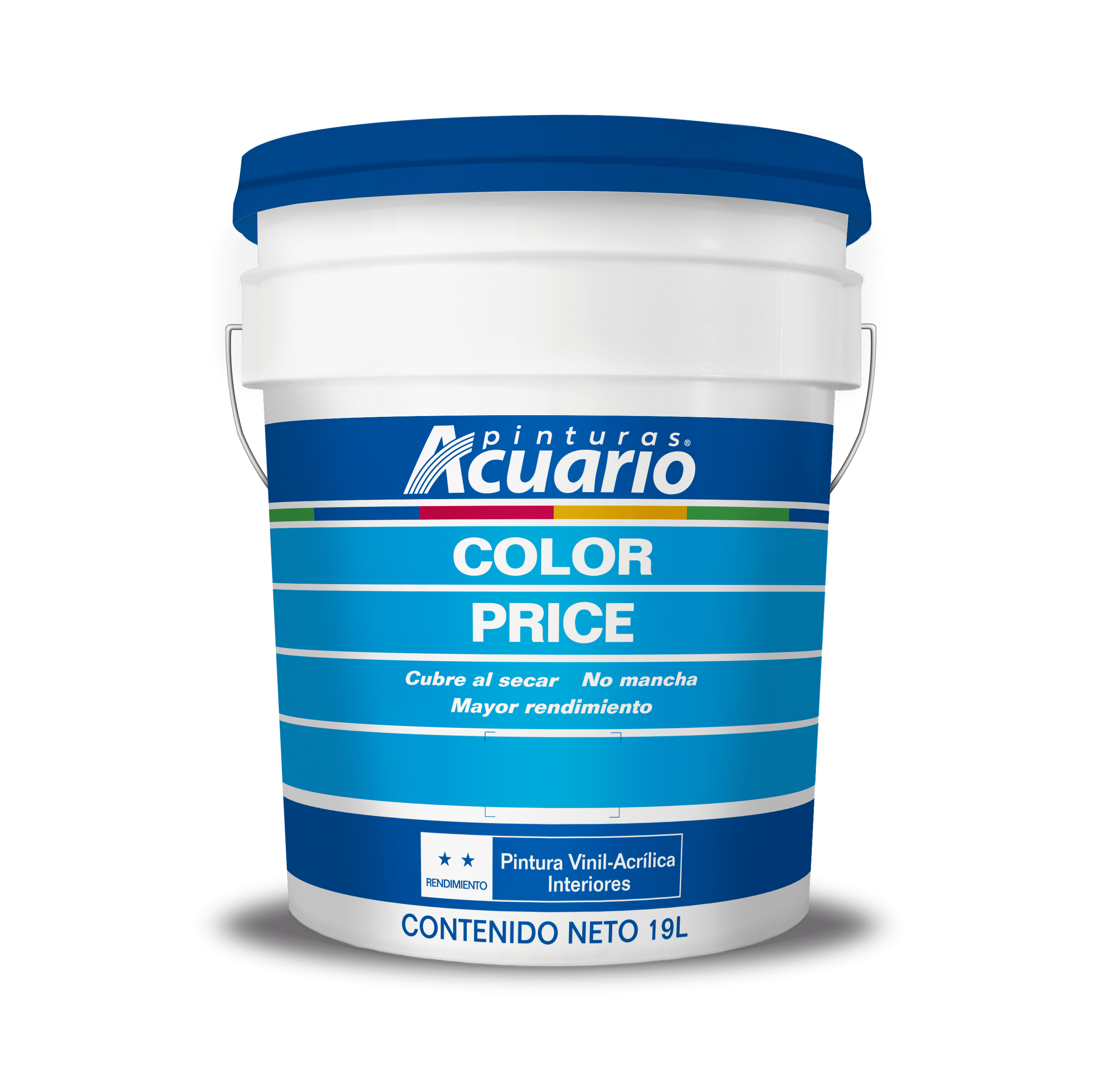 Pintura Vinil Acrílica Acuario Color Price 19 Lts Azul | Walmart en línea
