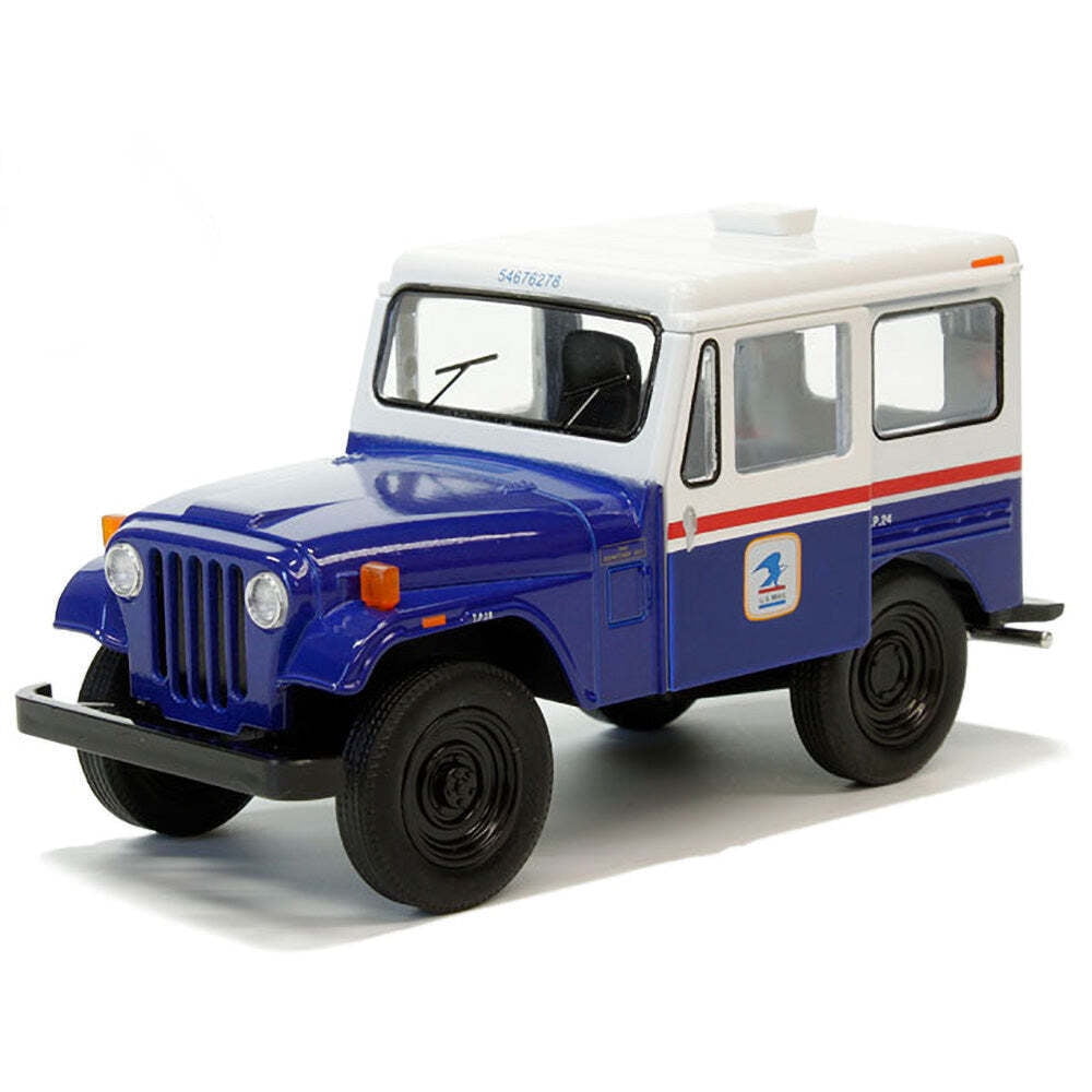 Kinsmart 5'' USPS 1971 Jeep DJ-5B Diecast Model Toy Car 1:26- BLUE ...