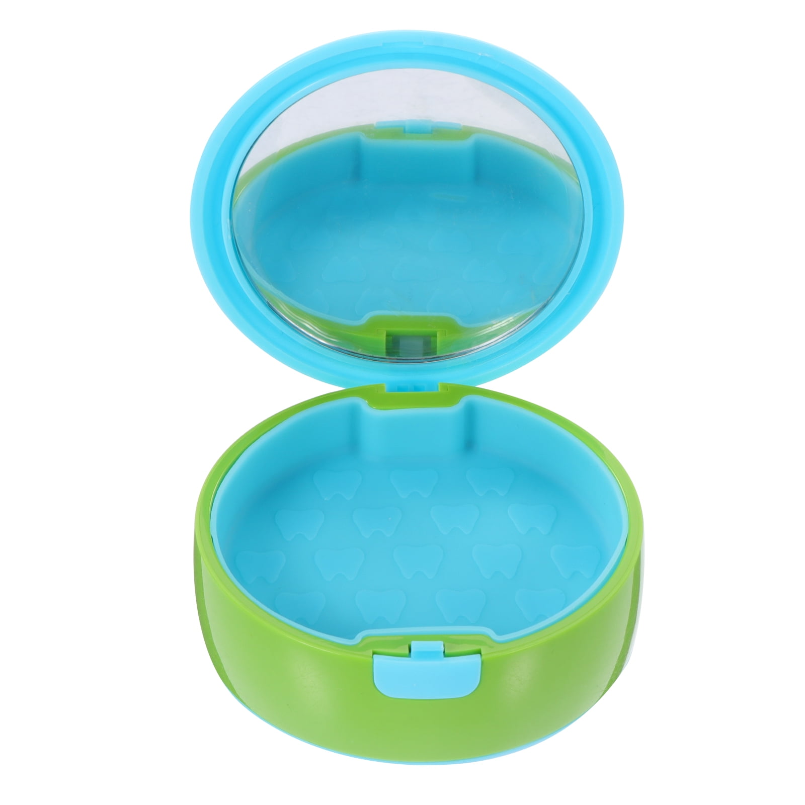 Retainer Denture Case Container Holder Cleaning Box Dental Storage Cup ...