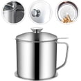 HonestMatter, bacon grease container, grease container for kitchen ...