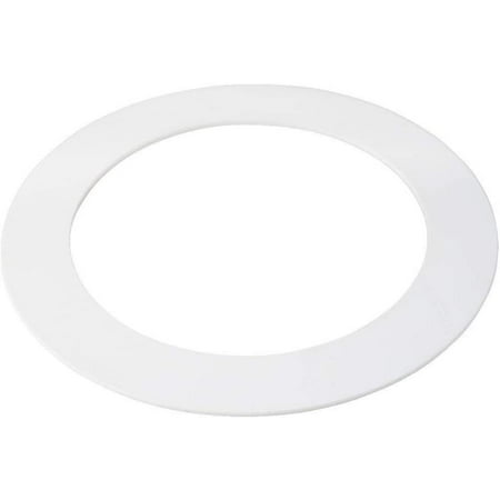 25 Pack White Plastic Trim Ring for 8" Inch Recessed Can Down Light ...