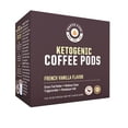 Rapid Fire Low Carb Keto Diet Coffee Pods, French Vanilla Flavor, 8.48 ...
