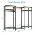 VIPEK V5L i1 Garment Rack Heavy Duty Clothes Rack with Dimmable LED ...
