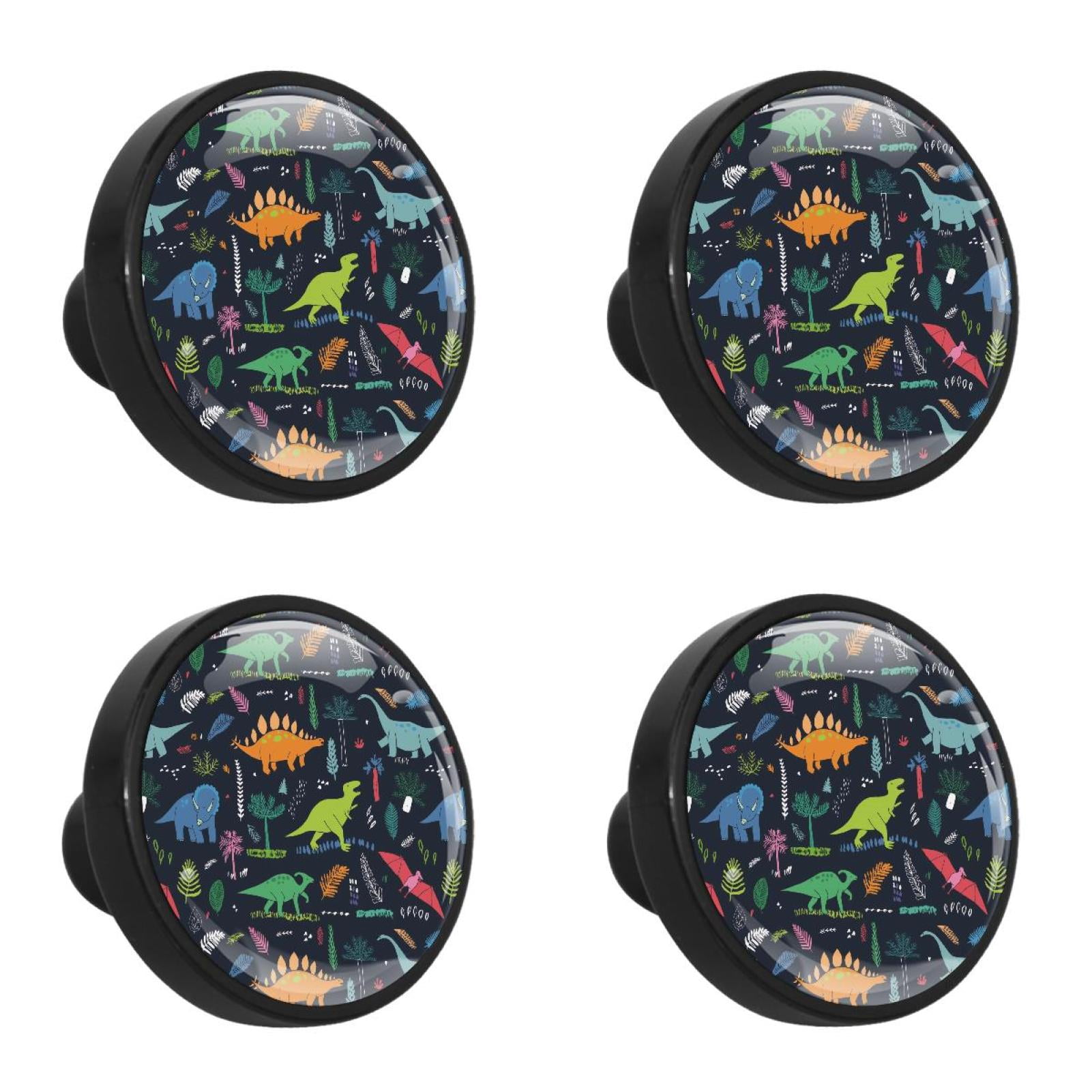 4 Pcs Dinosaur Knobs for Kitchen Cabinet Cupboard Dresser Bookcase ...