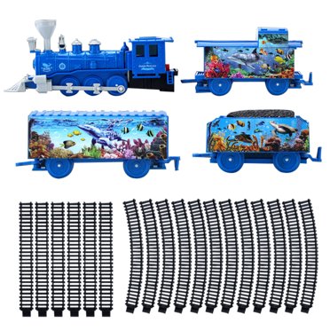 Metal Earth 3D Metal Model Kit Freight Train Box Set - Walmart.com