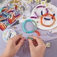Acrylic 1Set DIY Chunky Bracelet Making Kit Including Acrylic Curved ...
