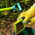 2-Pair Gardening Gloves Breathable Yard Work & DIY Safety Gloves ...