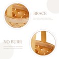 BESTYASH 4Pcs Handmade Beige Hanging Baskets Elegant and Practical Home ...