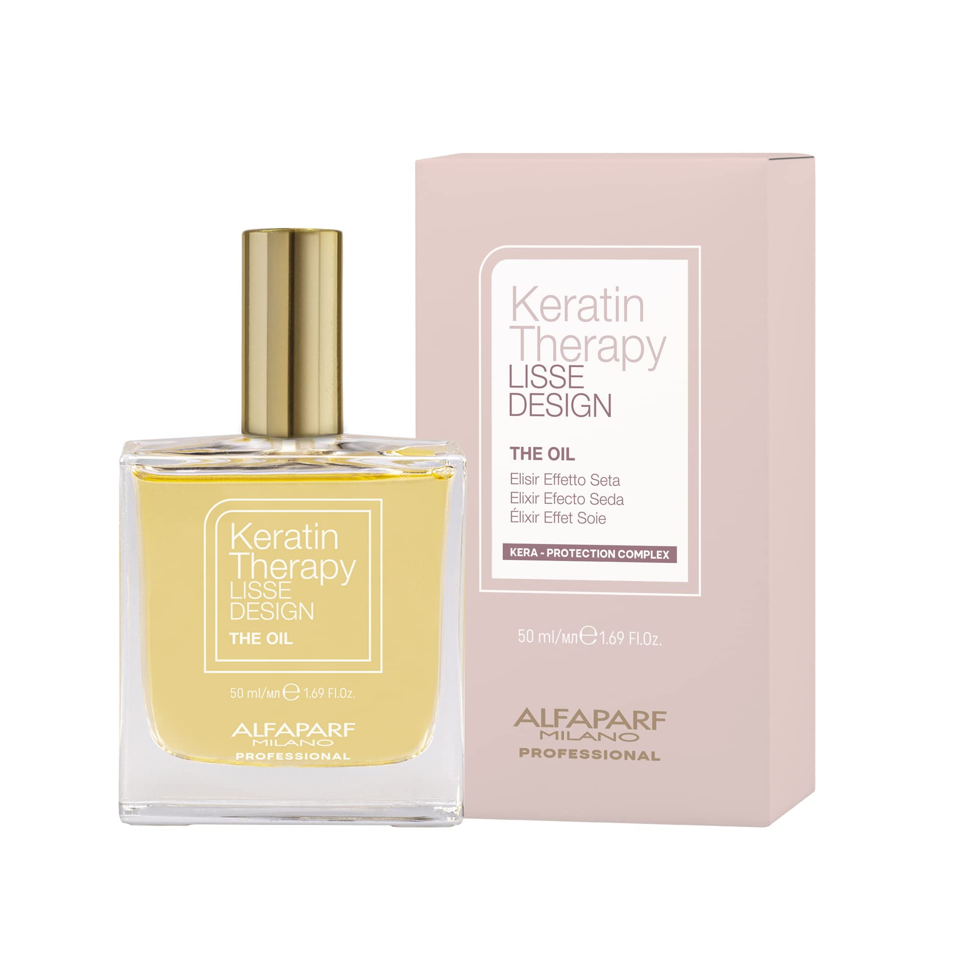 Aceite capilar ALFAPARF MILANO Lisse Keratin Therapy 50 ml | Bodega ...