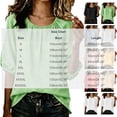 BaoFuBaoMei Womens Half Sleeve Tops Plus Size Crew Neck Solid Shirts ...