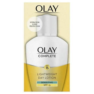 Olay Complete Daily Facial Sunscreen SPF 15, Oil and Fragrance-Free ...