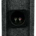 8" Shallow Ported Vented Subwoofer Box Enclosure Single Sub Grey ...