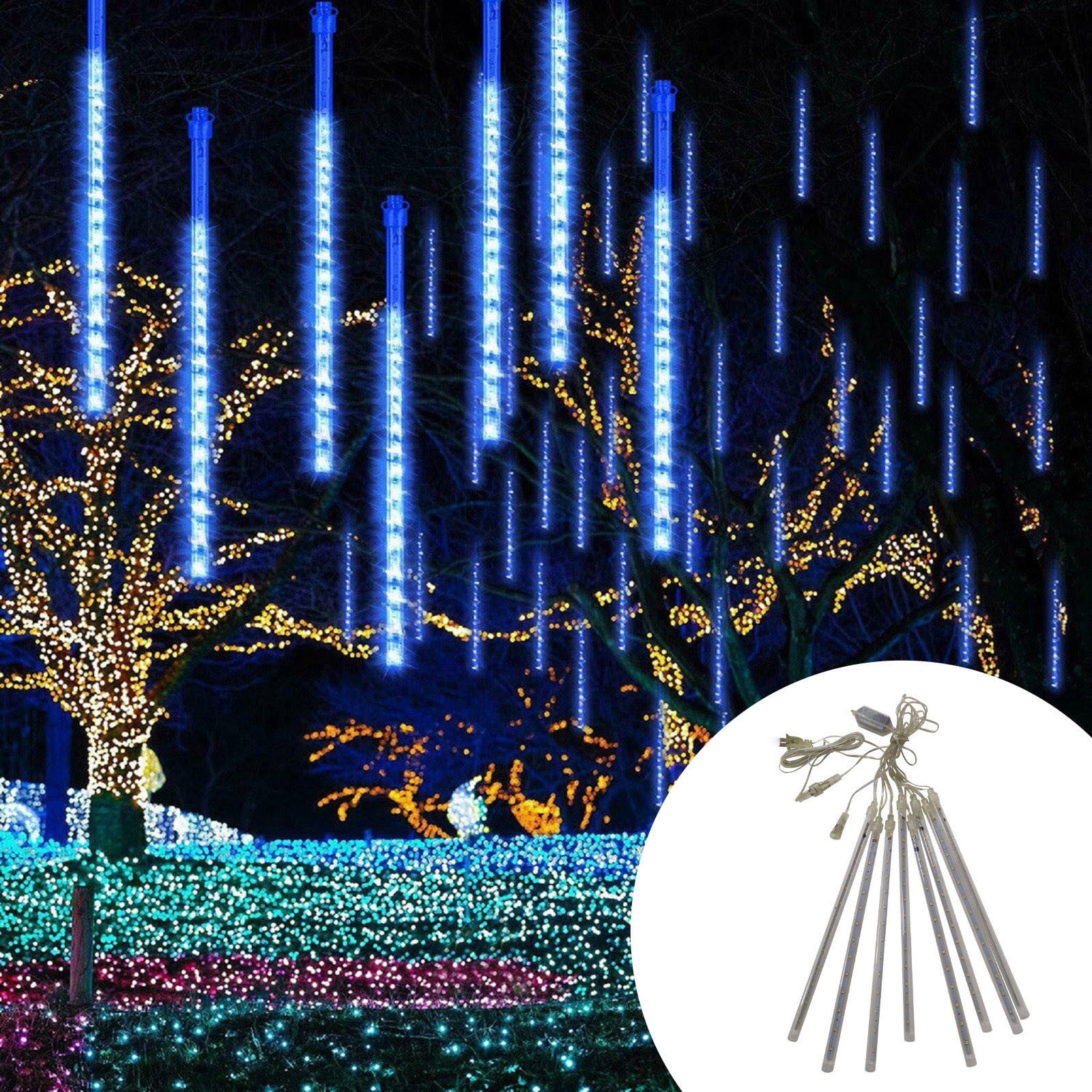 Lingouzi Outdoor Meteor Shower Lights, Waterproof Meteor Shower Lights ... Lingouzi Outdoor Meteor Shower Lights, Waterproof Meteor Shower Lights ...
