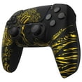 Custom Controllerzz Wireless Controller Compatible with PS5 - Multiple Designs Available (Golden ...
