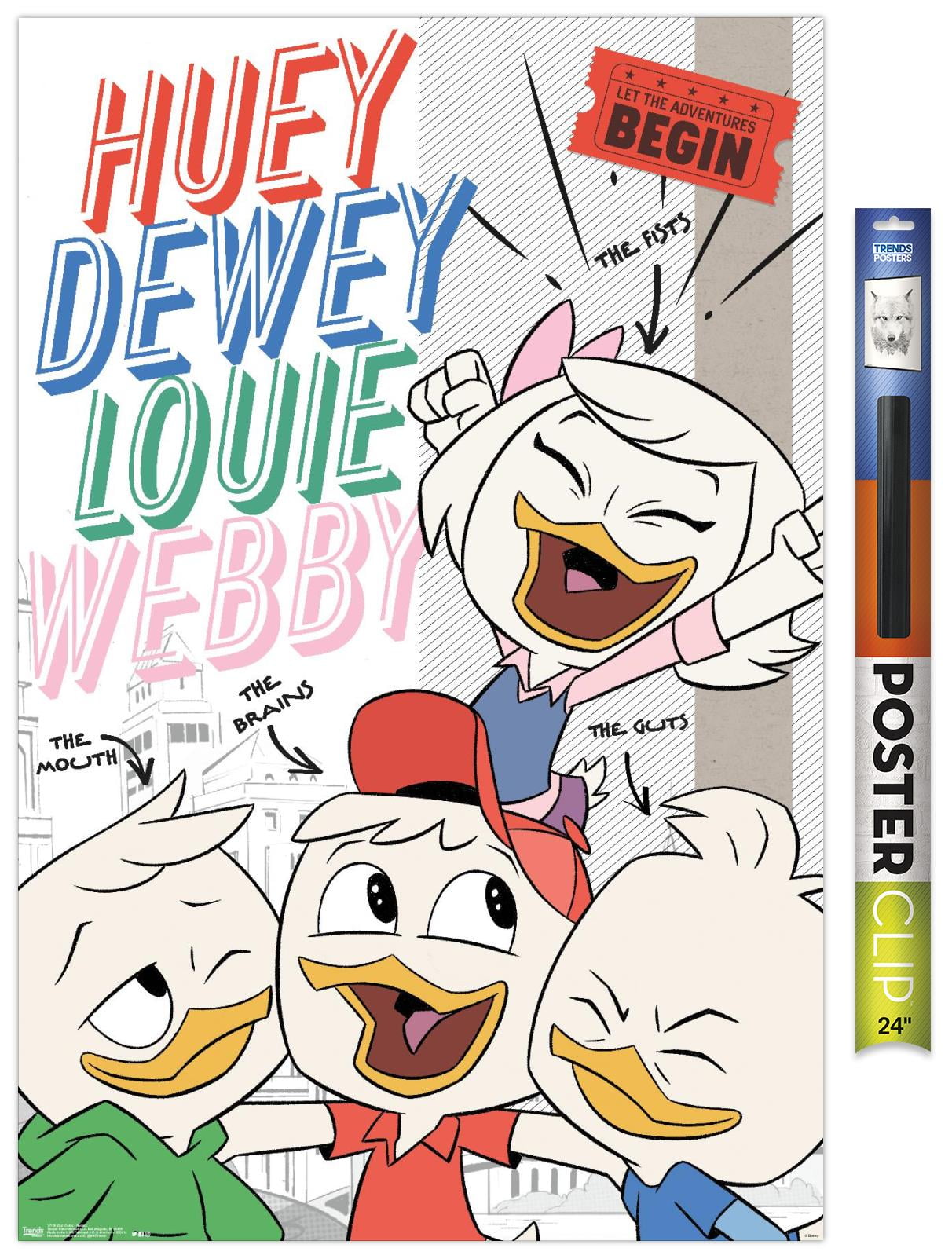 Disney Ducktales - Names Wall Poster, 22.375" x 34" - Walmart.com