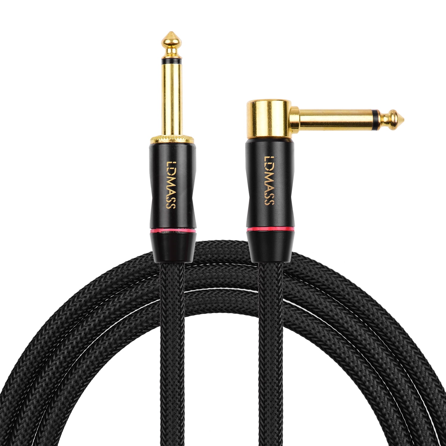 3 Meters/ 10 Feet Guitar Cable Audio Cable Musical Instrument Cord 1/4 ...