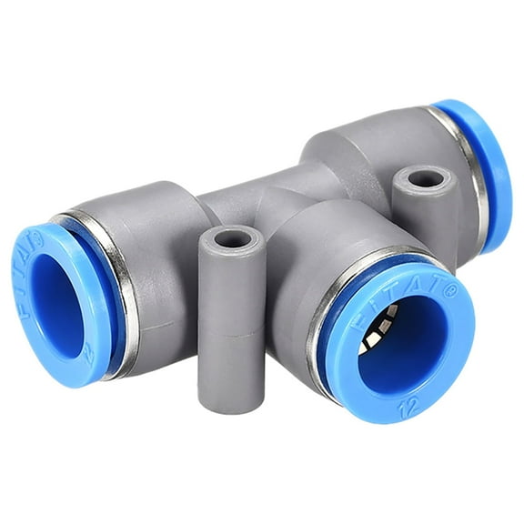 Unique Bargains Push to Connect Fittings 5 Ports 1/4" OD Manifold Union ...