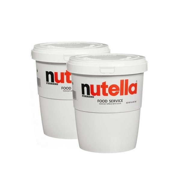 2 PACK | Nutella, Hazelnut Spread with Cocoa, 6.6 lbs - Walmart.com