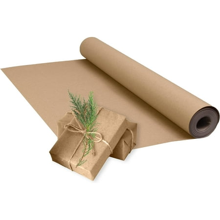 800mm x 10m Brown Eco Kraft Paper Roll - Made from 100% Recycled Paper ...