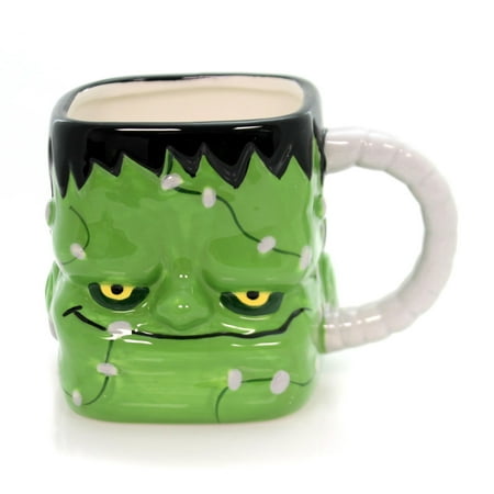 Tabletop FRANKENSTEIN SHAPED MUG Ceramic Halloween Monster 175538 ...