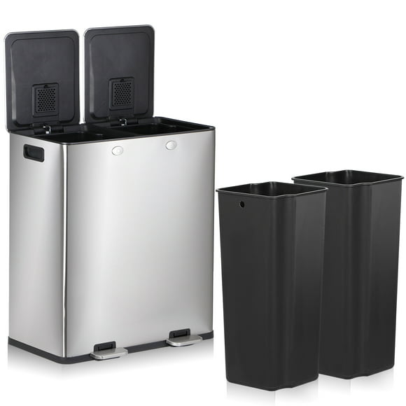 Dual Compartment Trash