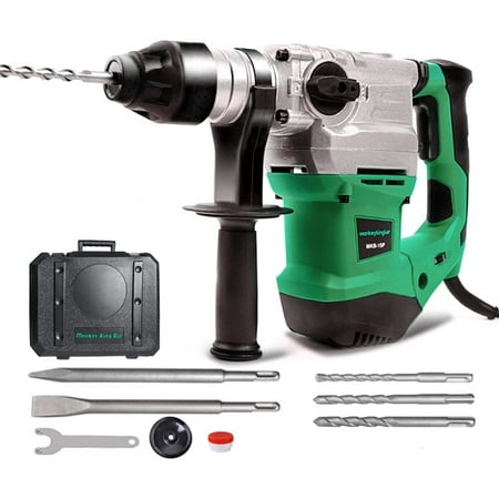Sinda -1-1/4 inch SDS PLUS Rotary Hammer Drills 12Amp 1500w 120v 60Hz ...