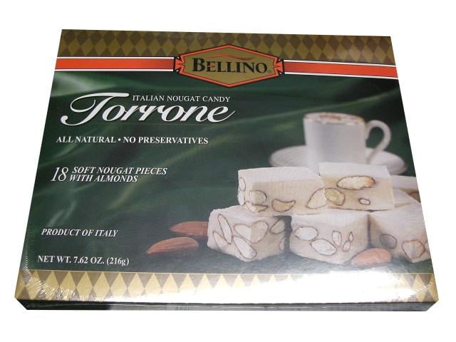Torrone Nougat Candy, 18 Pieces (Bellino) 216g - Walmart.com
