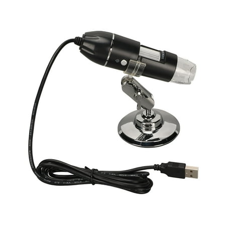 Digital Microscope, HD Digital Microscope CMOS Sensor 8 LED Lights For ...