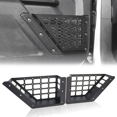 Bronco Front Door Pocket Steel Mesh Door Side Sorage Pockets Molle ...