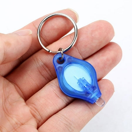 Mini LED Keychain Flashlight Ultra Bright LED Keyring Tiny Portable Key ...