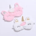 Magik Unicorn Eye Mask Soft Plush Sleep Masks Home Sleeping Blindfold ...