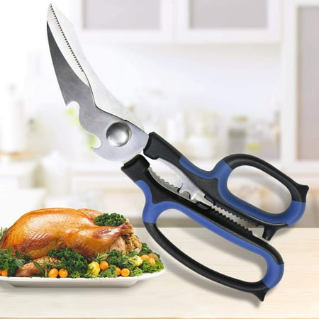 Latest 2020 Heavy Duty Kitchen Shears With Unique Curve Blade,No Rust ...