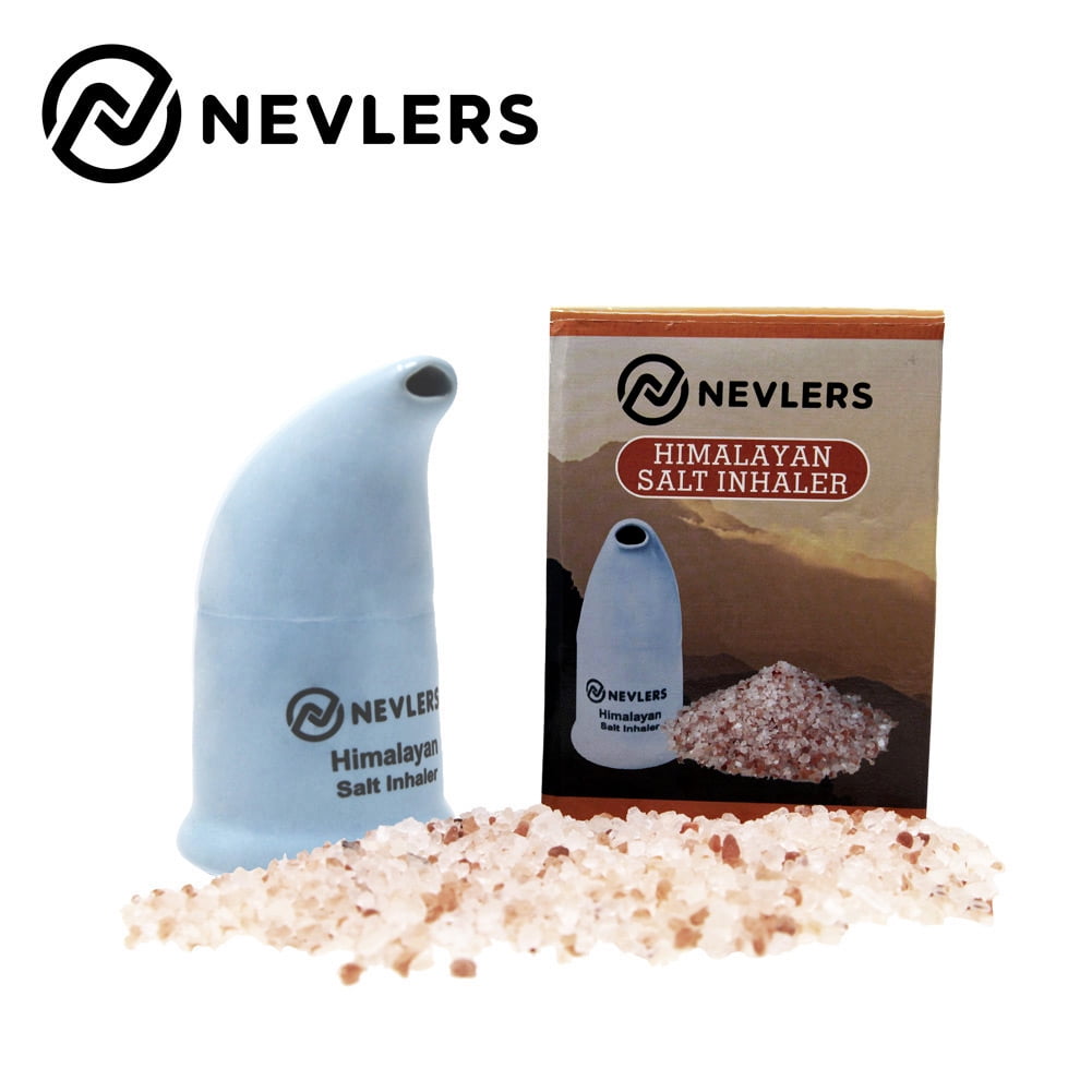 Nevlers All Natural Himalayan Salt Inhaler Blue