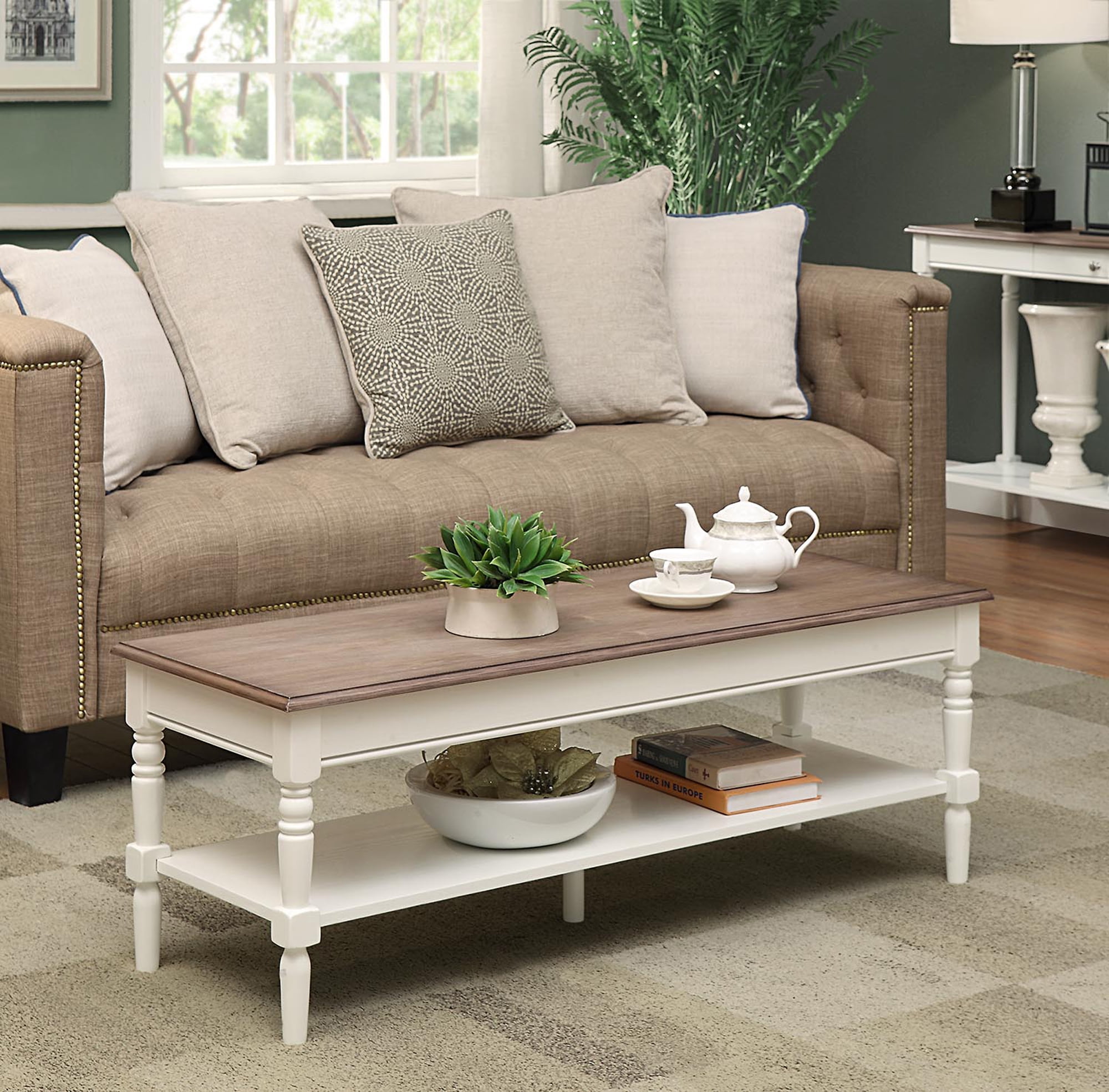 Convenience Concepts French Country Coffee Table Walmart Convenience Concepts French Country Coffee Table Walmart