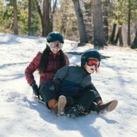 Buy Wham-O Snowboogie Alpine Rocket 48 In. (Ice) Double Rider Snow Foam ...