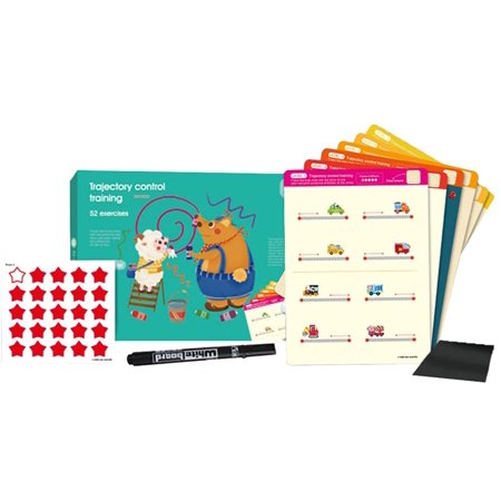 HTCM 1 Set Pre- Writing Skills Toy Handwriting Activity Kit Line ...