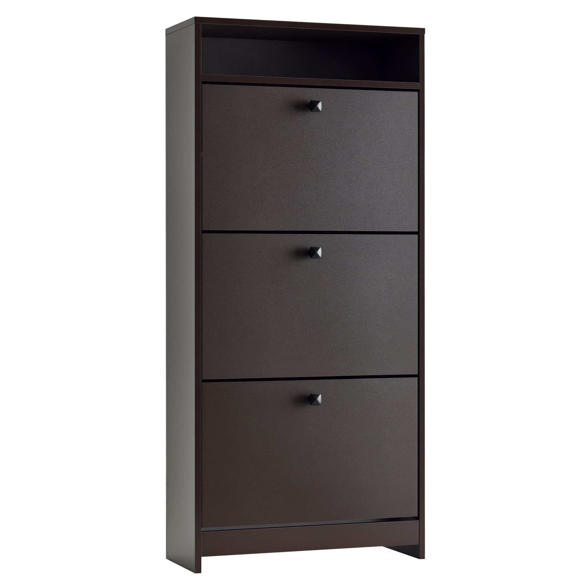 Click here for Homcom Narrow Shoe Storage Cabinet W/ 3 Flip Doors... prices